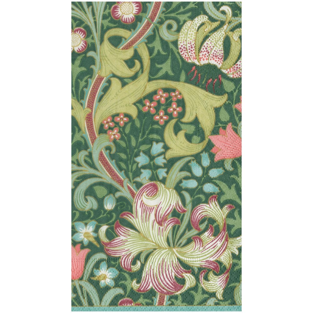 Caspari Golden Lily Guest Napkin – Charles Mayer