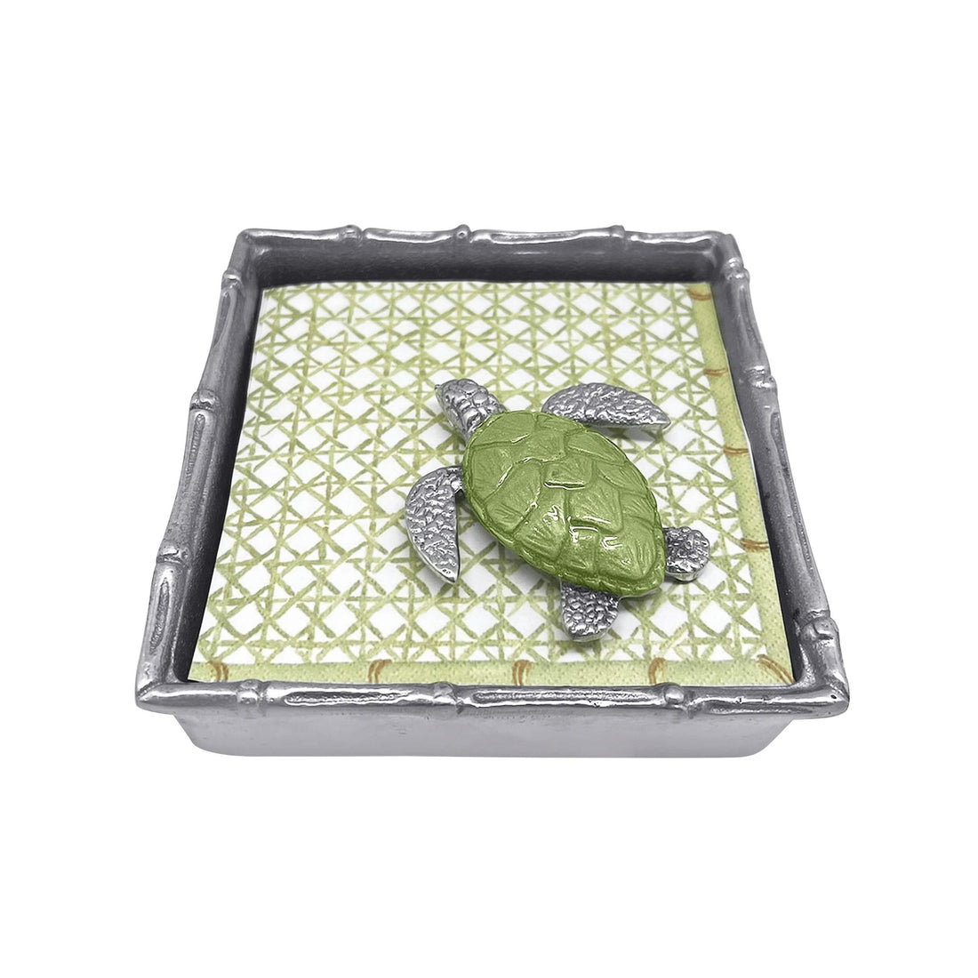 Mariposa Green Sea Turtle Napkin Box Set – Charles Mayer