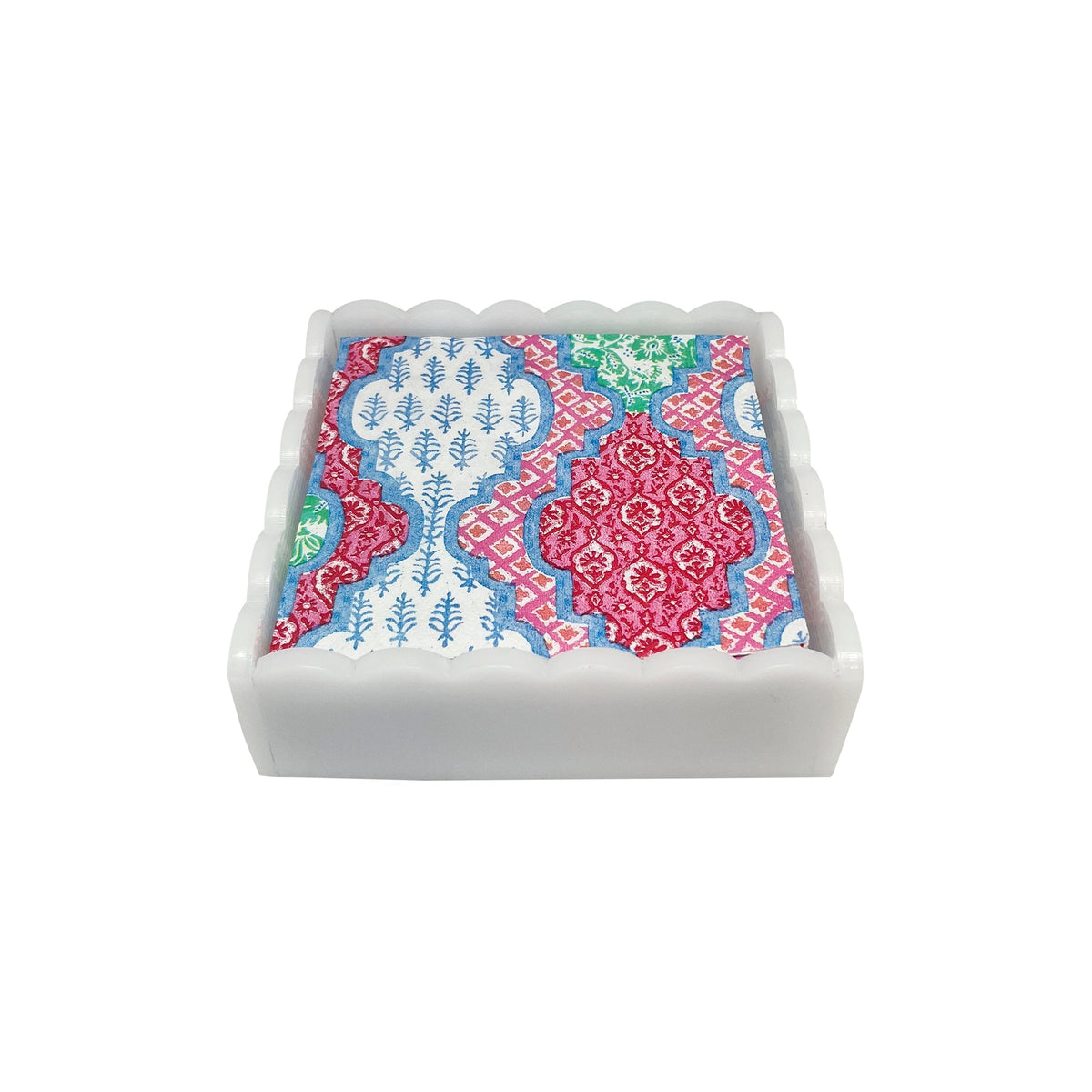 Mariposa Provencal Pink Acrylic Cocktail Napkin Box – Charles Mayer
