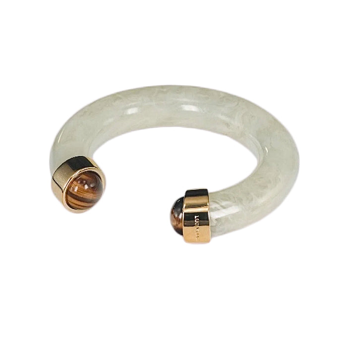Lucas Jack Opal Bangle with Tiger Eye Crystal – Charles Mayer