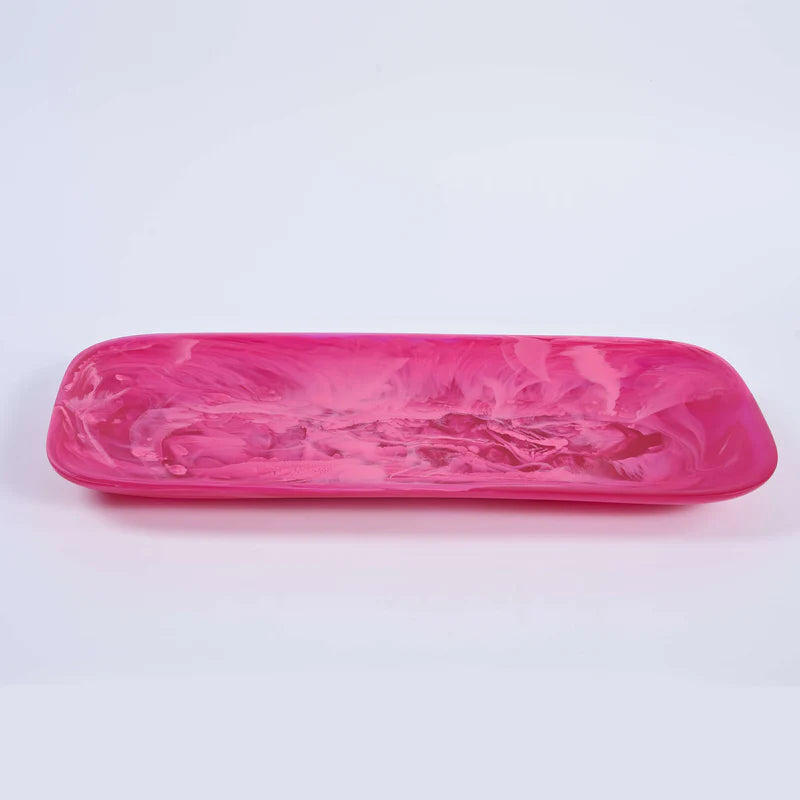 Nashi Home Resin Magenta Classic Rectangular Platter – Charles Mayer