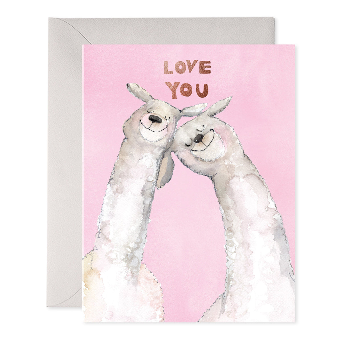 E. Frances Llama Love Card – Charles Mayer