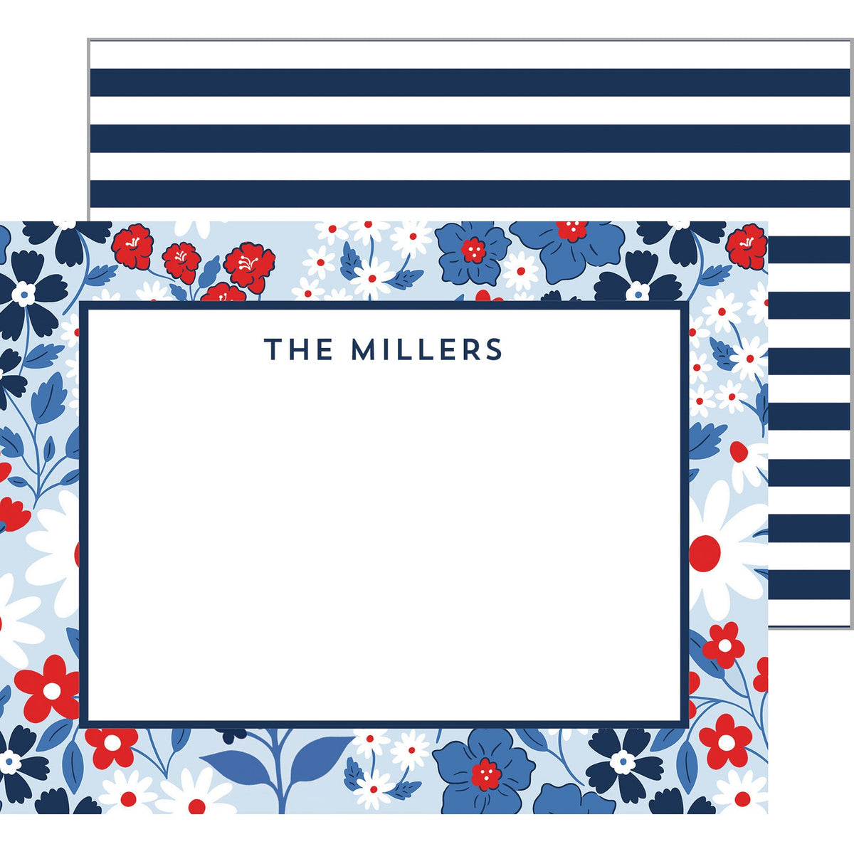 WH Hostess Americana Floral Notecards – Charles Mayer