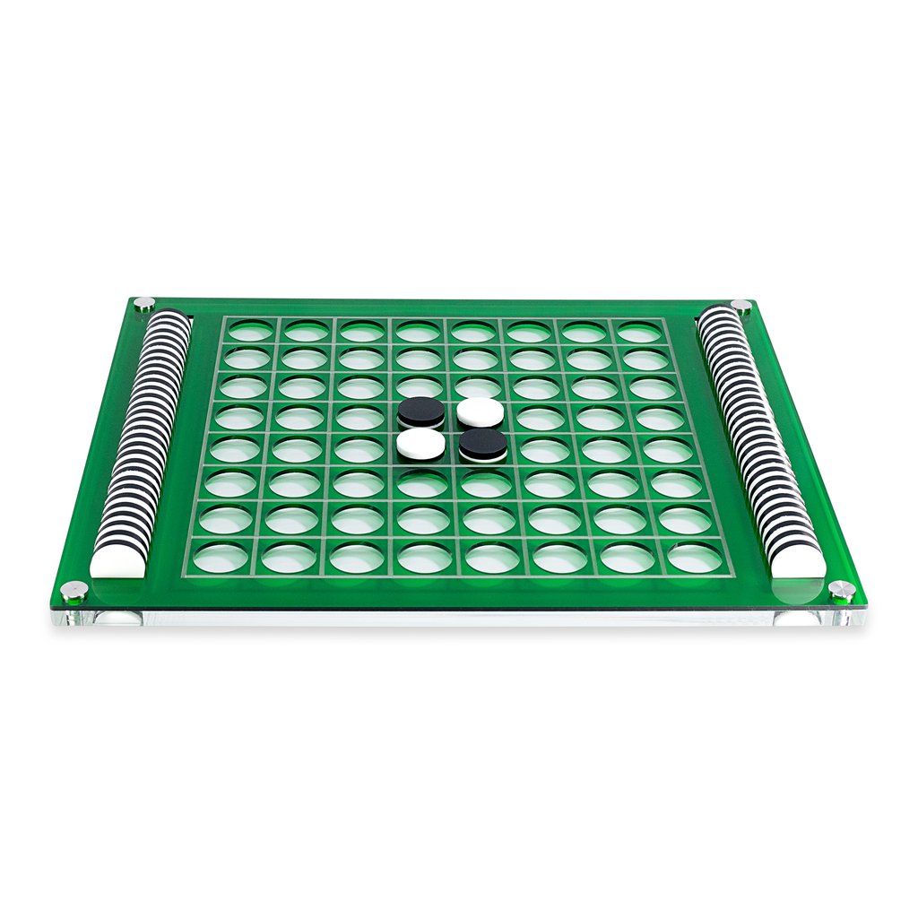 Luxe Dominoes El Reverso Game, Green – Charles Mayer